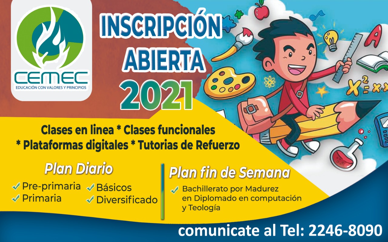 Inicio - Cemec - Educación con Principios y Valores